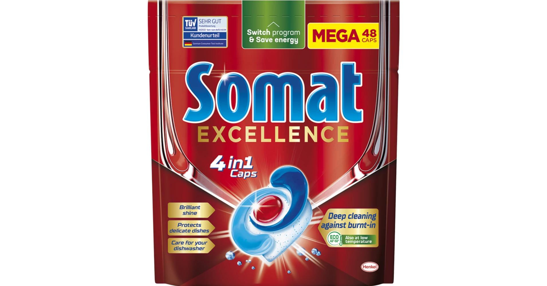 Somat Excellence mosogatógép tabletta 48 db - 6.170 Ft - Gépi ...