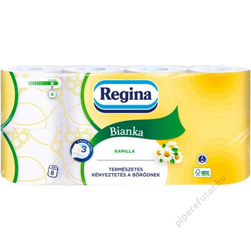 Regina Bianka kamilla toalettpapír 8 tekercs - 1.170 Ft - Toalett papír